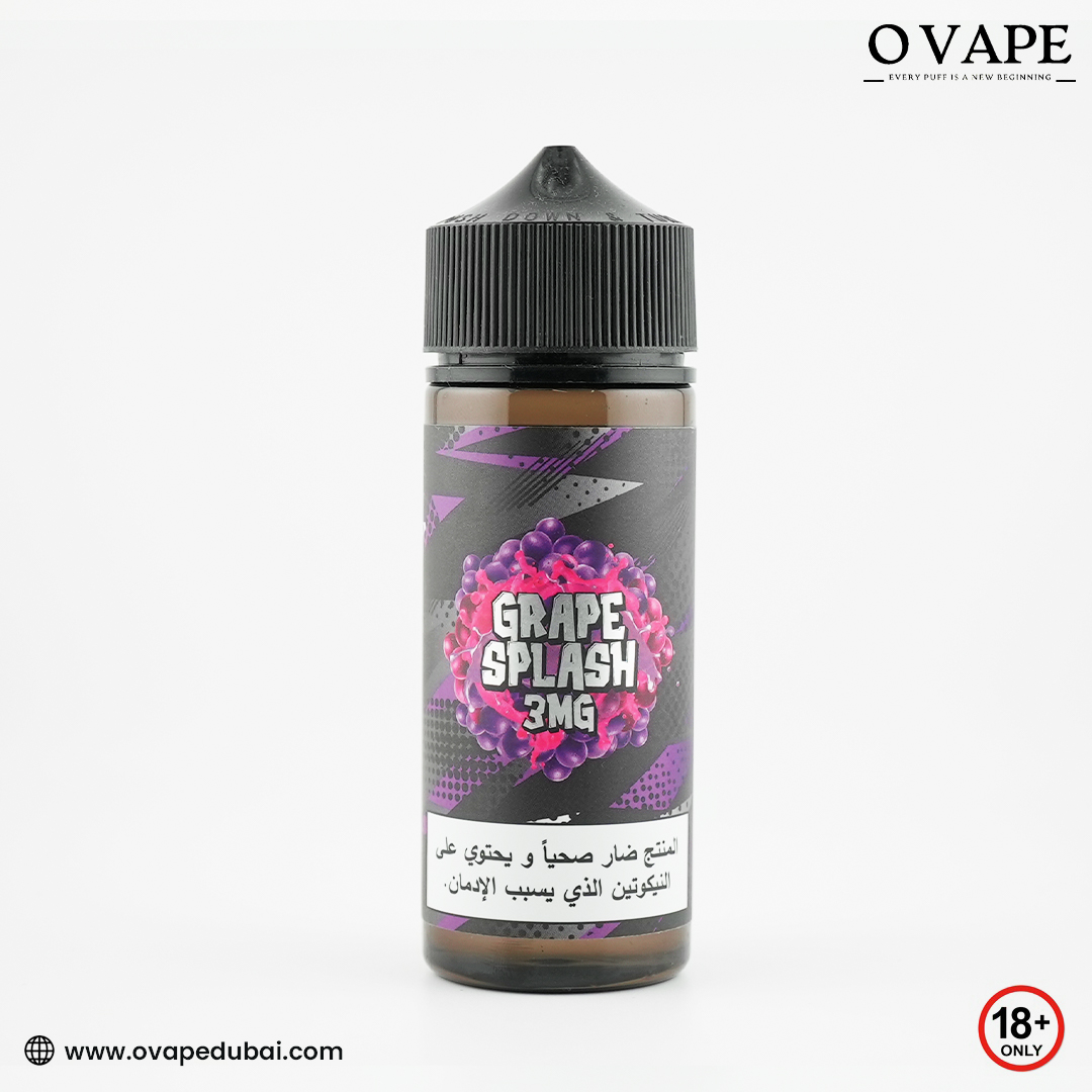 SAMS VAPE JUICE - GRAPE SPLASH - 3mg 120ml in Dubai, Buy Online and ...